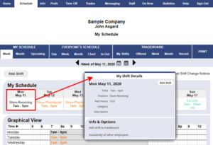 Check Your Schedule – WhenToWork Help