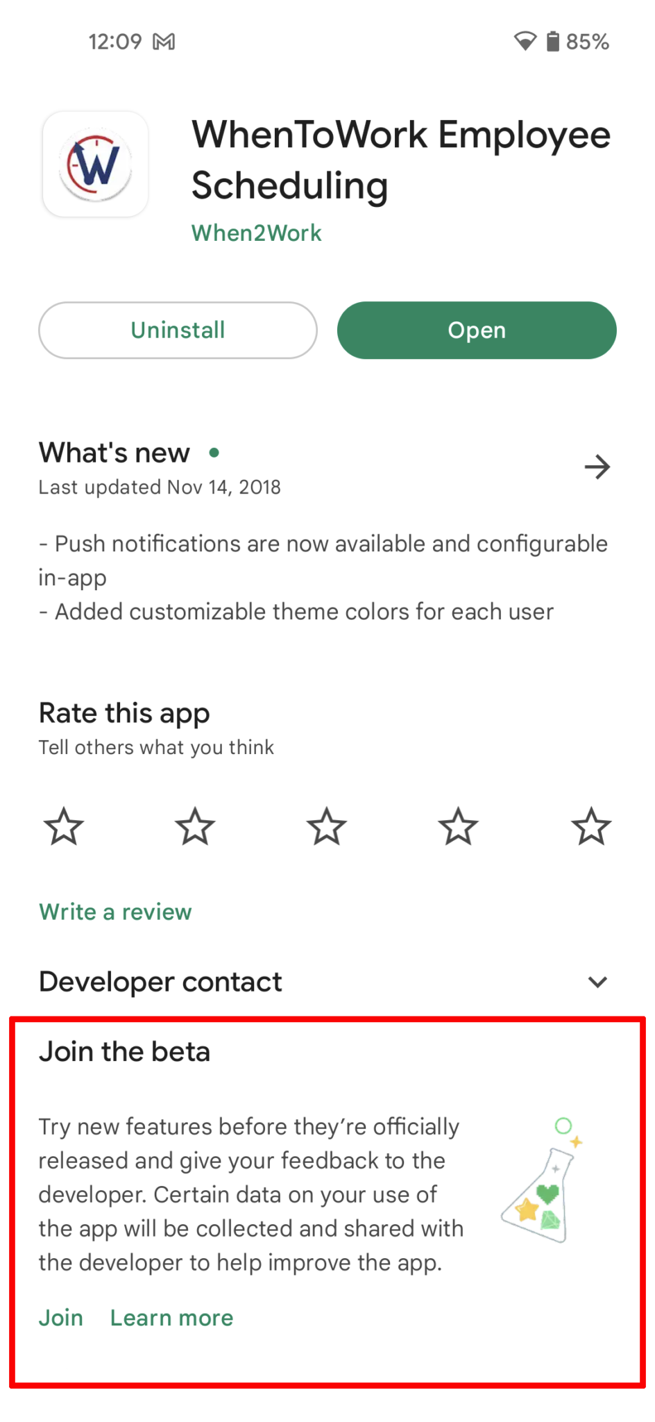 Become a W2W Android App Beta Tester – WhenToWork Help