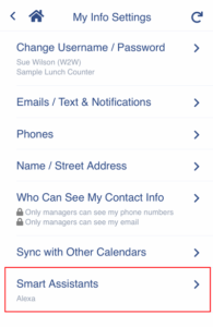 “Work Assistant” Skill for Alexa – MOBILE Setup Steps – WhenToWork Help