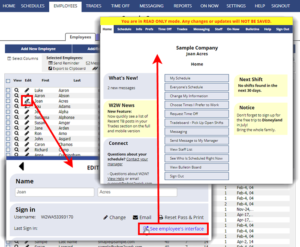 See Employee’s Interface View – WhenToWork Manager Help