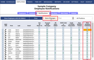 Send / Email Schedules to Employees – WhenToWork Manager Help