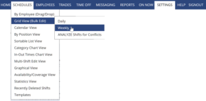 The 13 Schedule Views – WhenToWork Manager Help