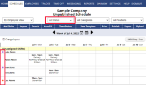 Employee Status Icons (optional) – WhenToWork Manager Help